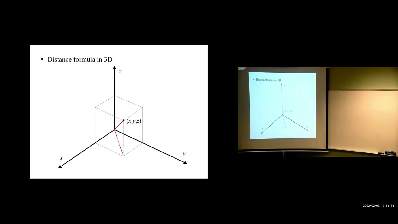 Calculus 3 Lessons   Rectangular Coordinates in 3 Dimensions