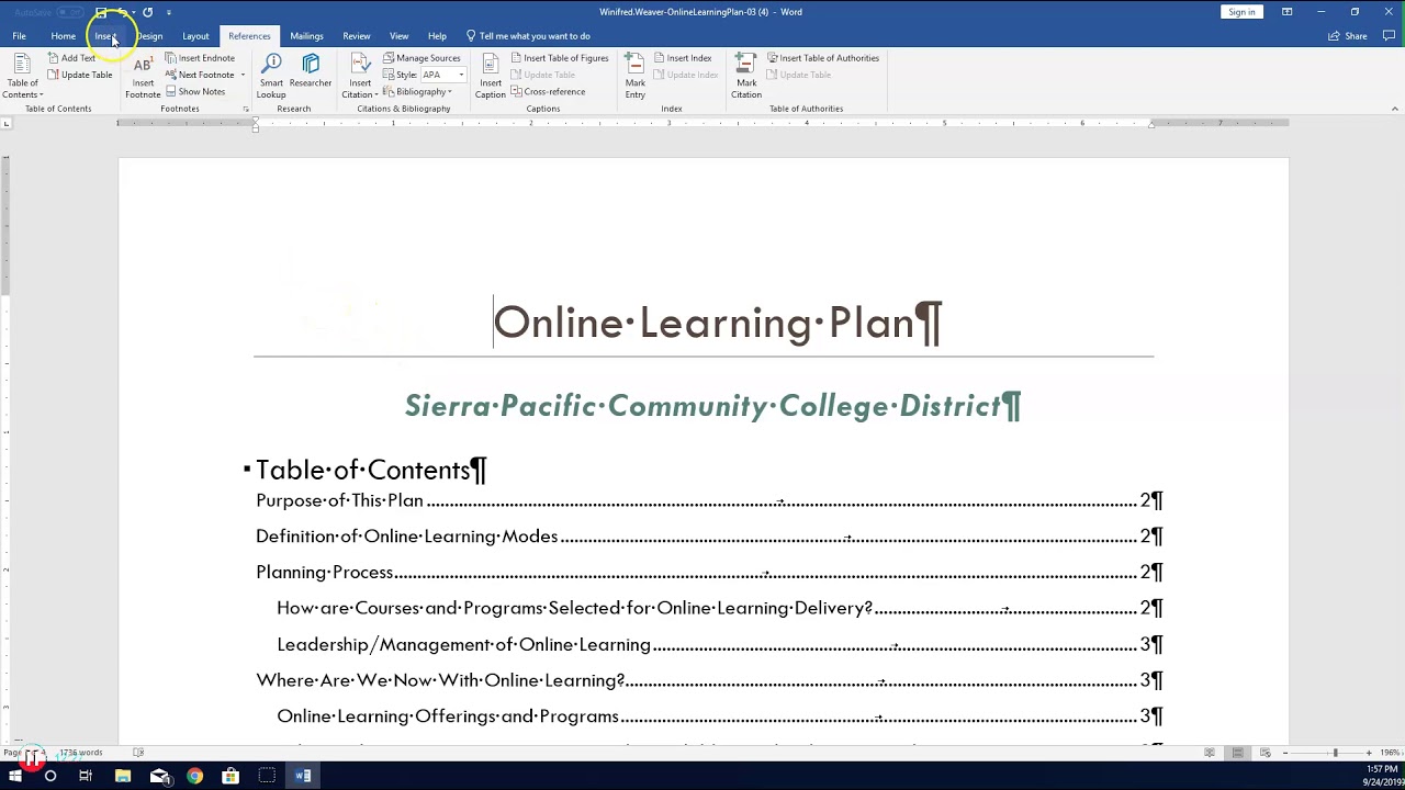 Word 2019 In Practice   Ch 3 Guided Project 3 1