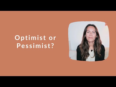 Pessimist or Optimist? Spot the Difference