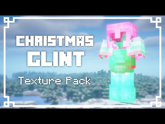 Christmas Enchantment Glint Texture Pack Minecraft Texture Pack