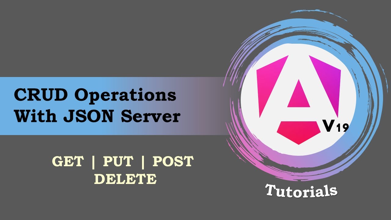 #21 - Angular 19 Tutorials | Angular 19 CRUD Operations with JSON Server