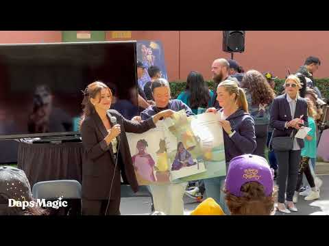 D23 Hosts Disney 'Wish' Sing-Along Event at Walt Disney Studios