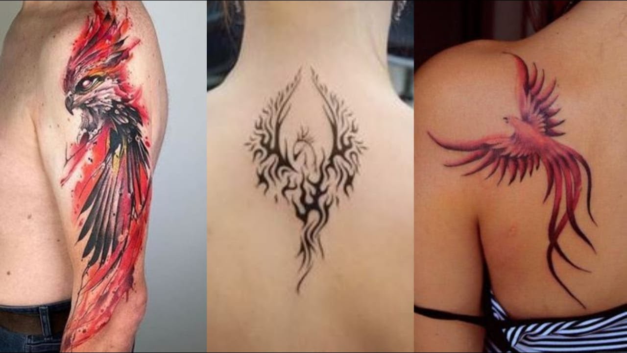Phoenix bird tattoo | Phoenix tattoo |  best tattoo for girls | back  tattoo  #tattoodesign #tattoo