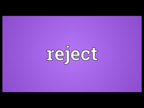 Reject Meaning