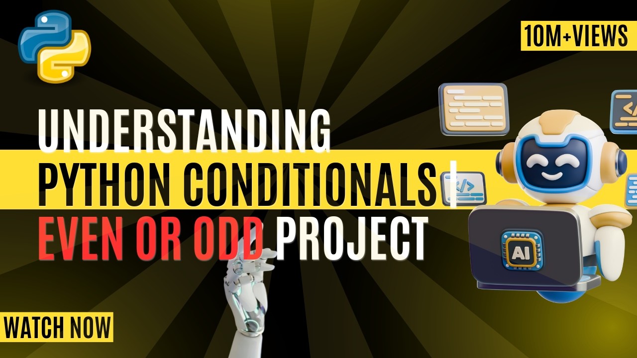 Understanding Python Conditionals | Even or Odd Project