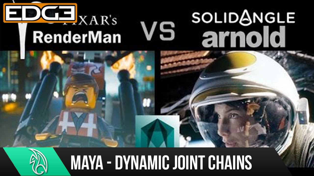 RenderMan vs Arnold in Maya comparison tutorial HD