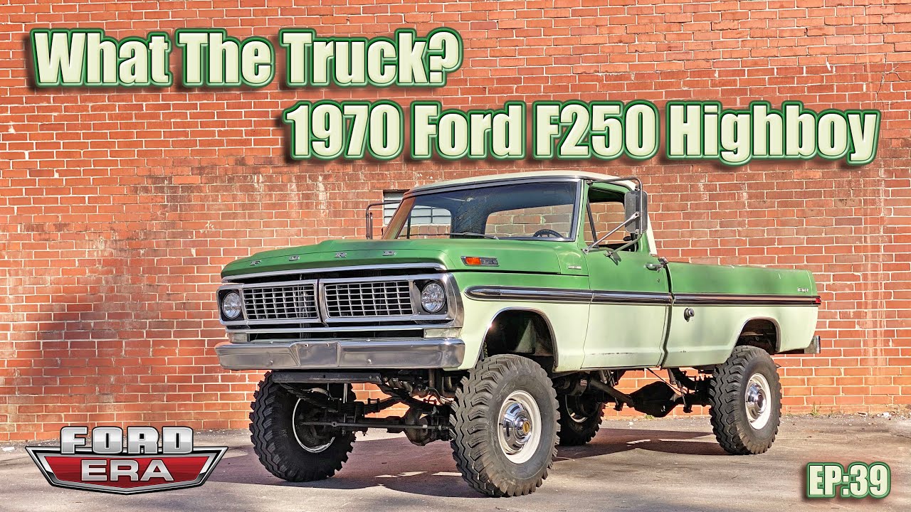 1970 Ford F-250 Doesn't Act Like an Average Highboy Thanks to Cobra Jet ...