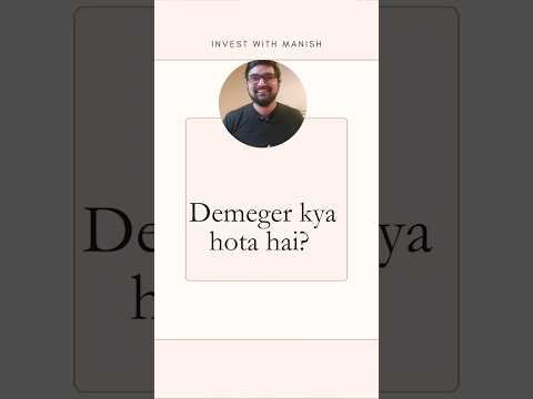 Demerger kya hota hai? impact of demerger on stock. #demerger #sharemarkettoday #ytshorts