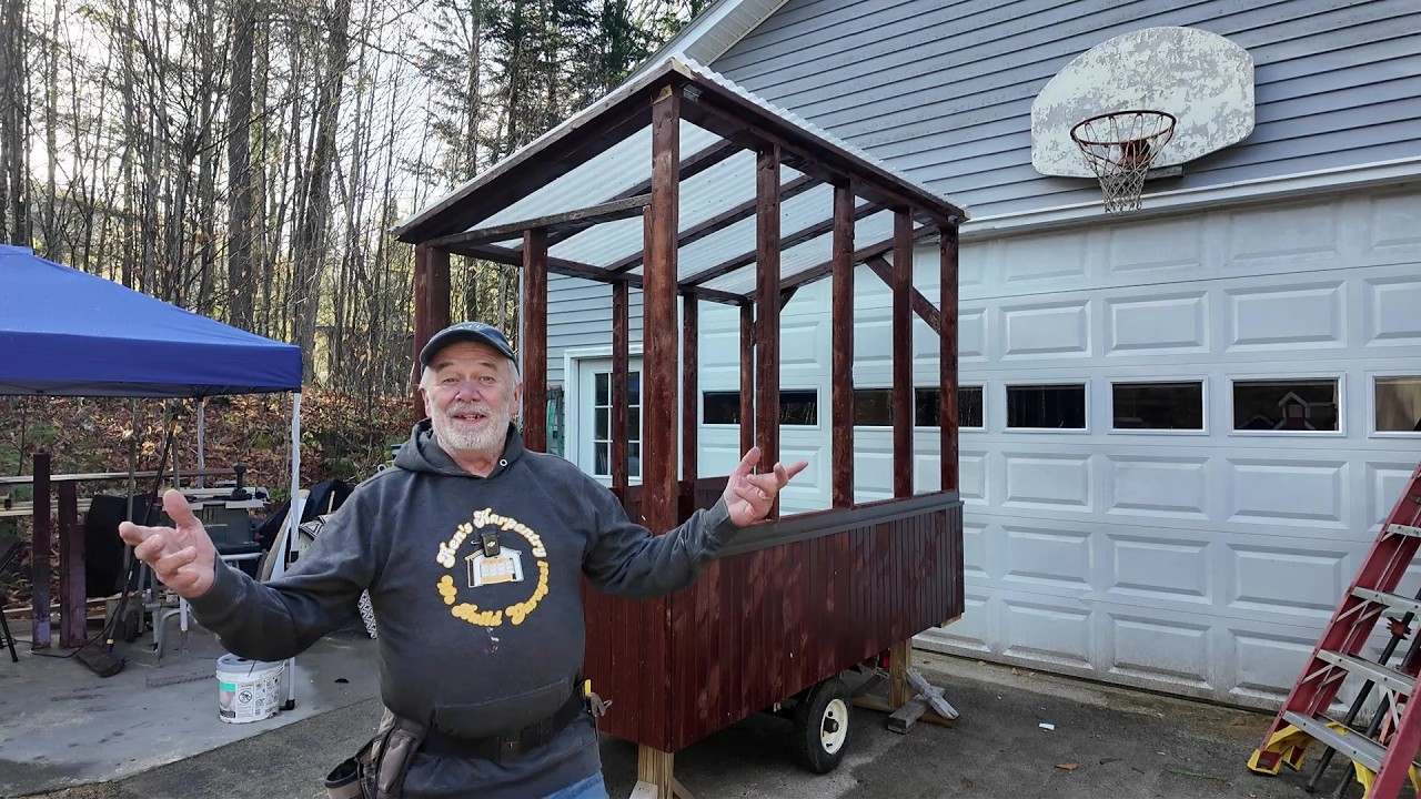 Tiny Greenhouse on Wheels...Part 5