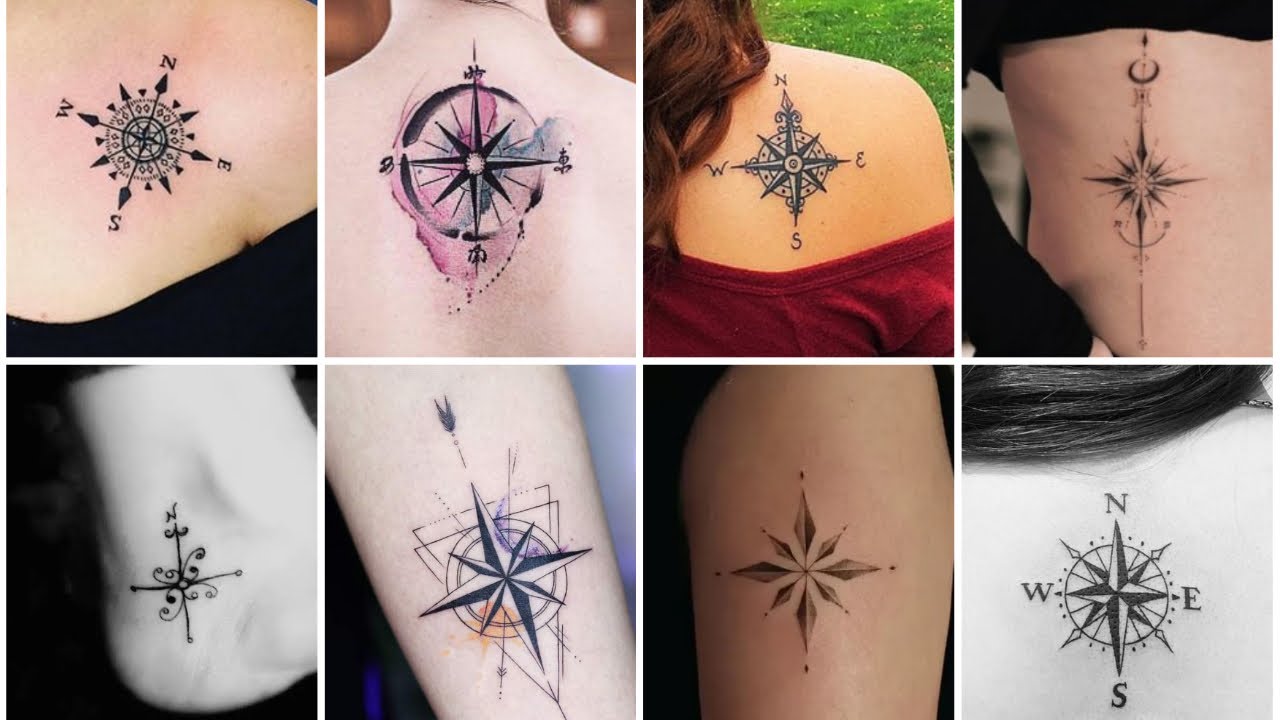 45+ Most Beautiful Compass Tattoo Design Ideas For Girls 2025 | Cute  Compass Tattoos For Women| WFS