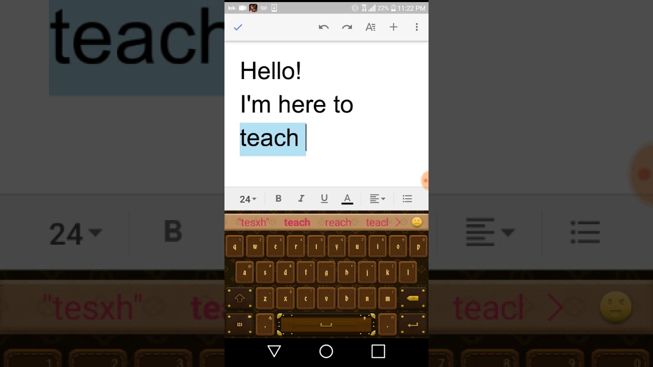 How to use a template on amino