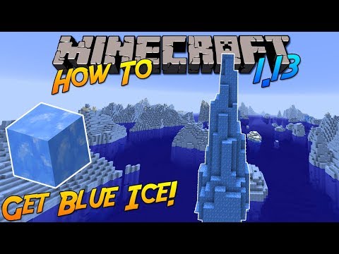 Minecraft 1.13 | How To: Get/Craft Blue Ice & Everything you need to know!