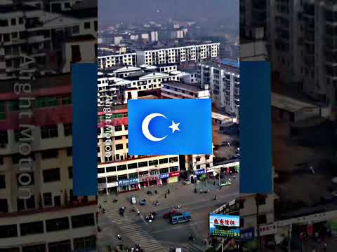 China 🗿 vs East Turkestan 🤡 #geography #mapping #countries