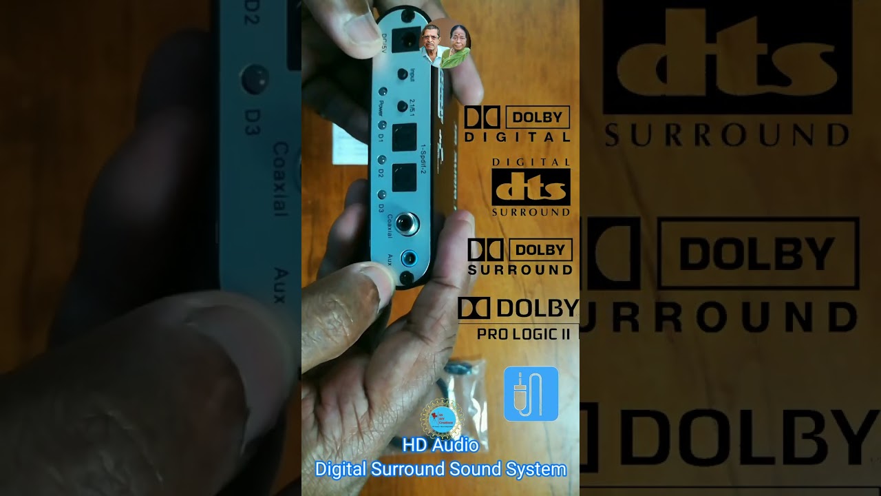 Unboxing Dolby Digital DTS 5.1 Surround Sound Decoder | FT003 | HD Audio Rush | SSTechnologyHub