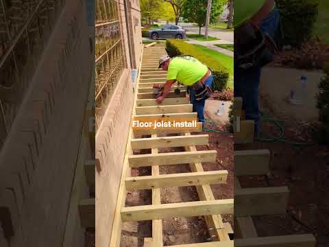 install deck joists