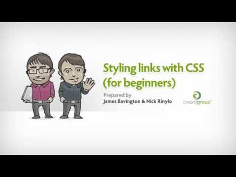 How to style links with CSS (Beginners)
