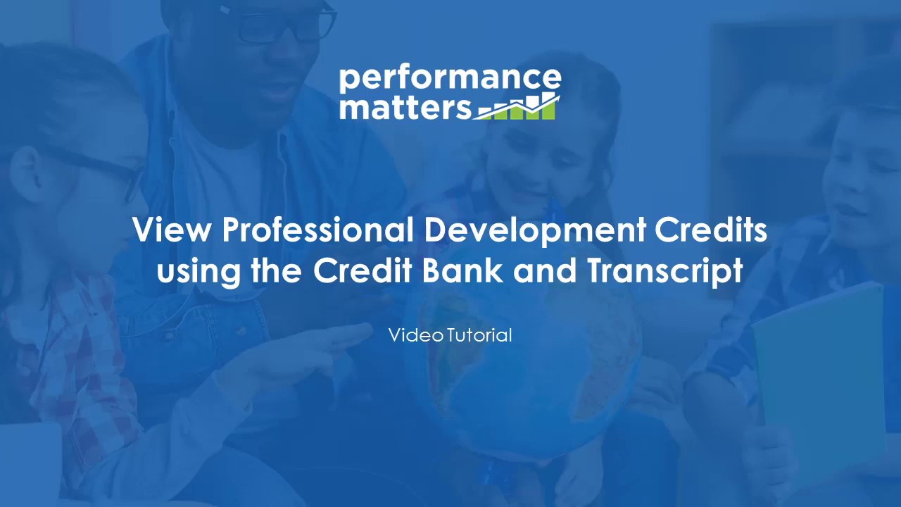 myPGS - Credentials Tab Video