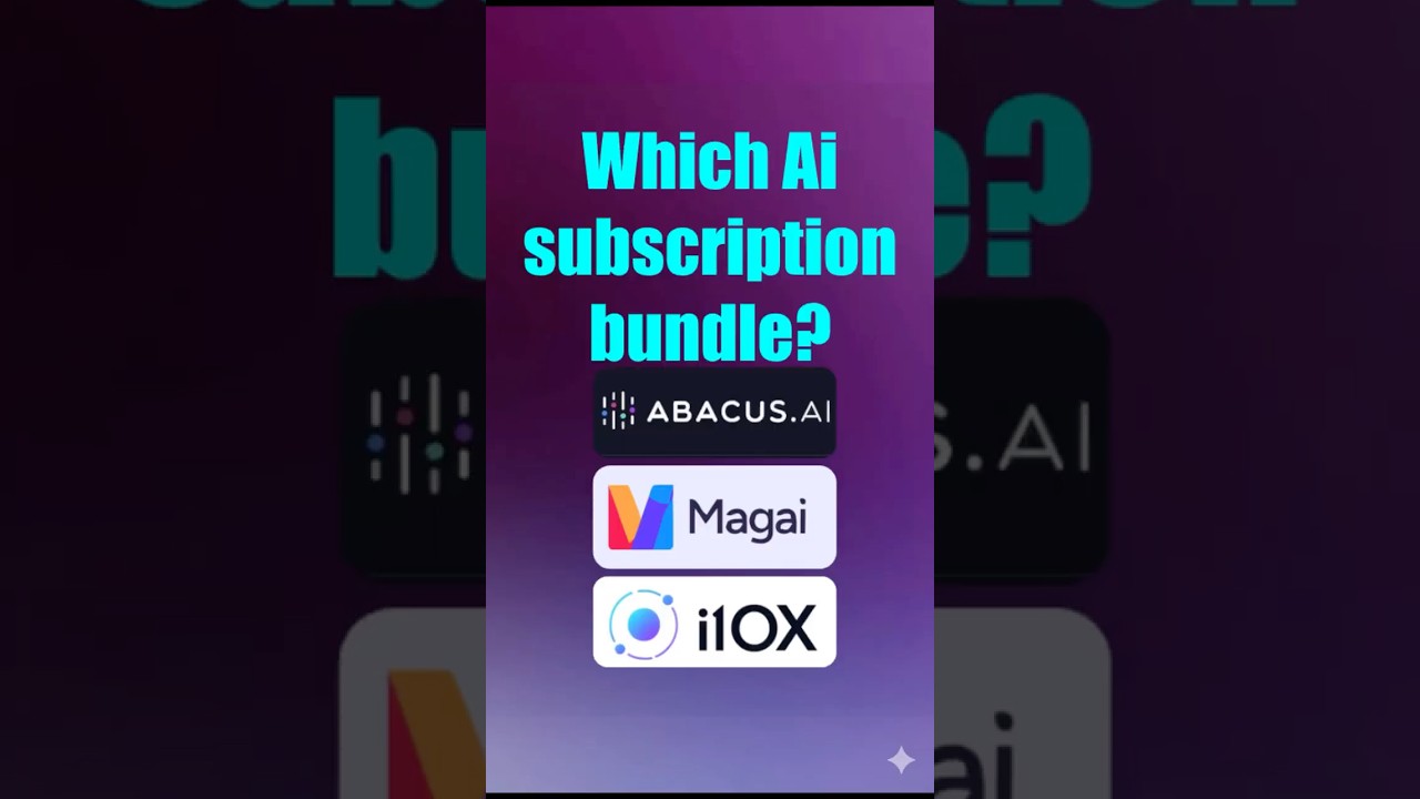 Ai Subscription Bundle Comparison