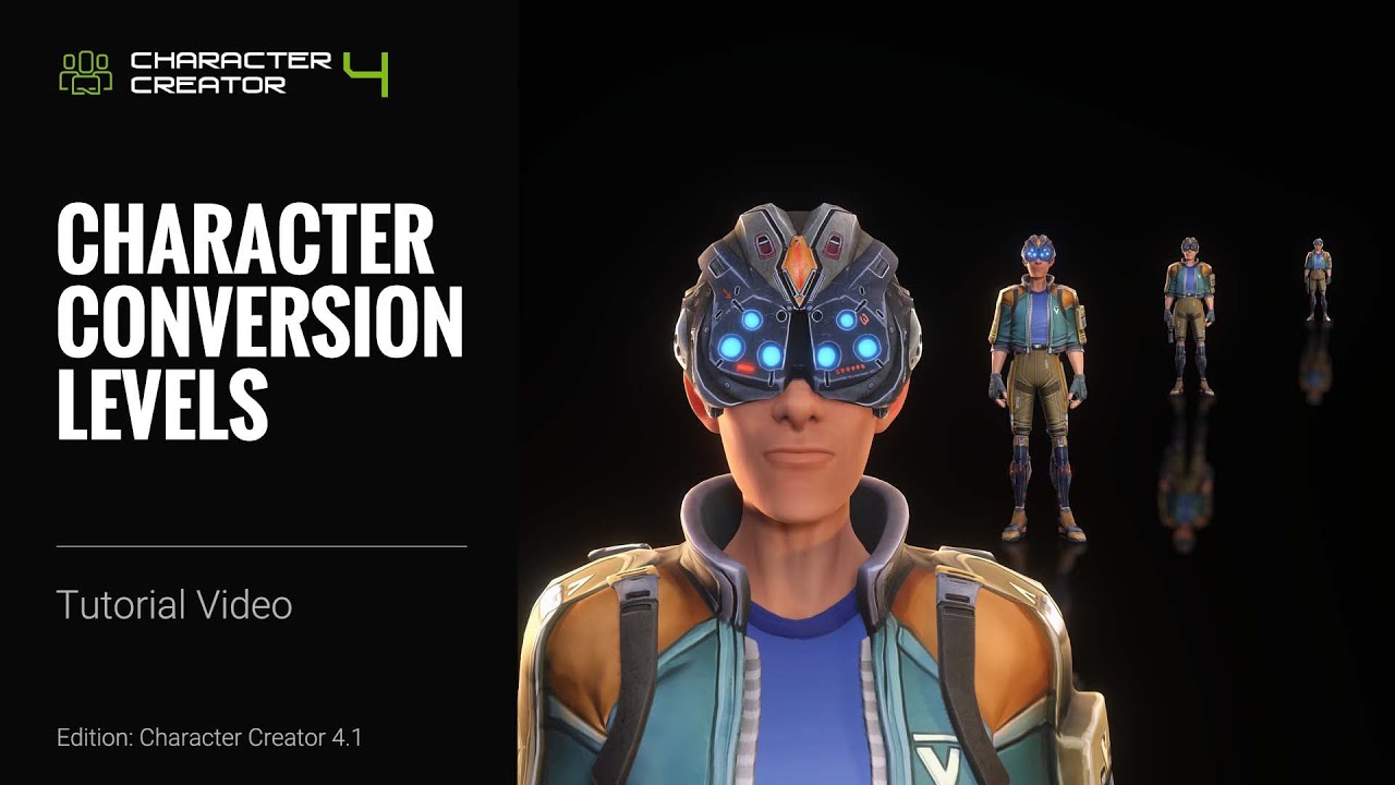 Character Creator 4 Tutorial - Optimize & Decimate Characters - Create Level of Details (LODs)