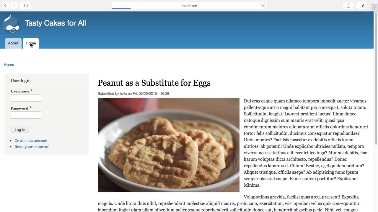 Learning Drupal 8 Tutorial | Publishing Options - Published, Promoted, URL