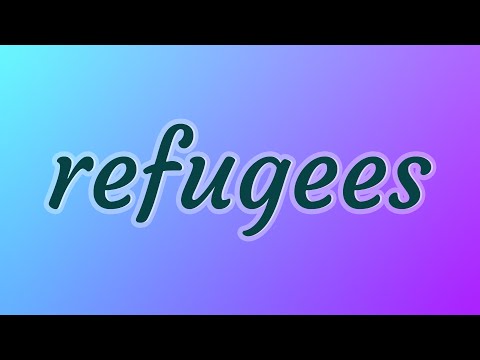 Refugees - 12 English Vocabulary Flashcards