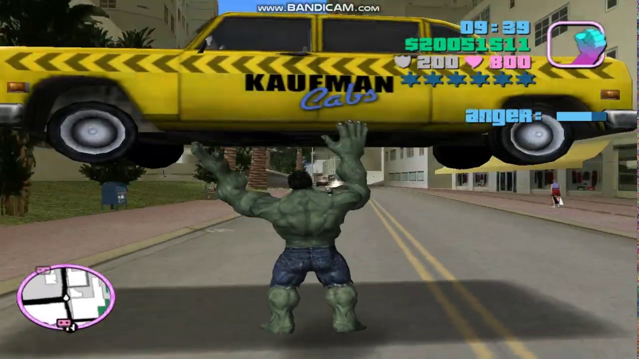 Hulk Mod - GTA: Vice City