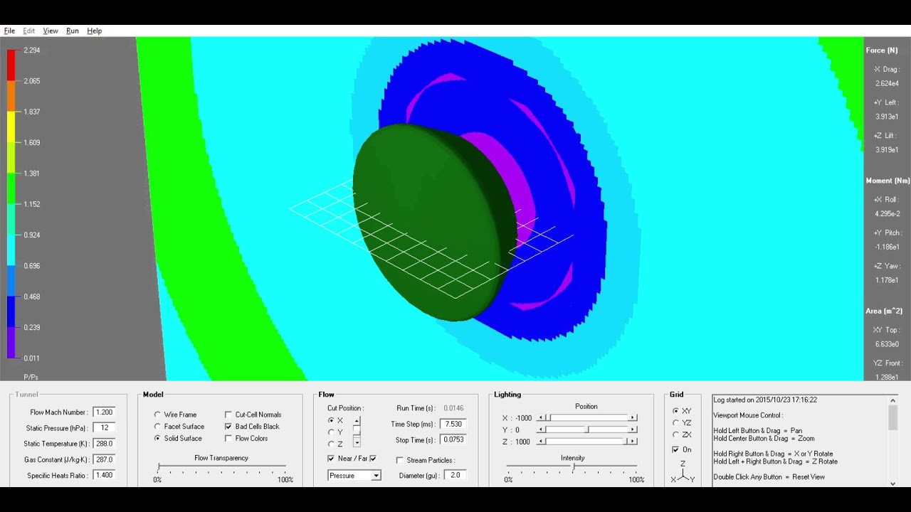 MicroCFD ® 3D Virtual Wind Tunnel MSL re entry