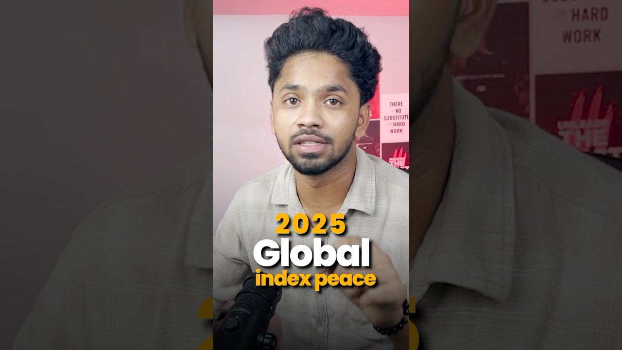 China Safer Than India? 😳 Global Peace Index 2025 Explained | India Rank 115