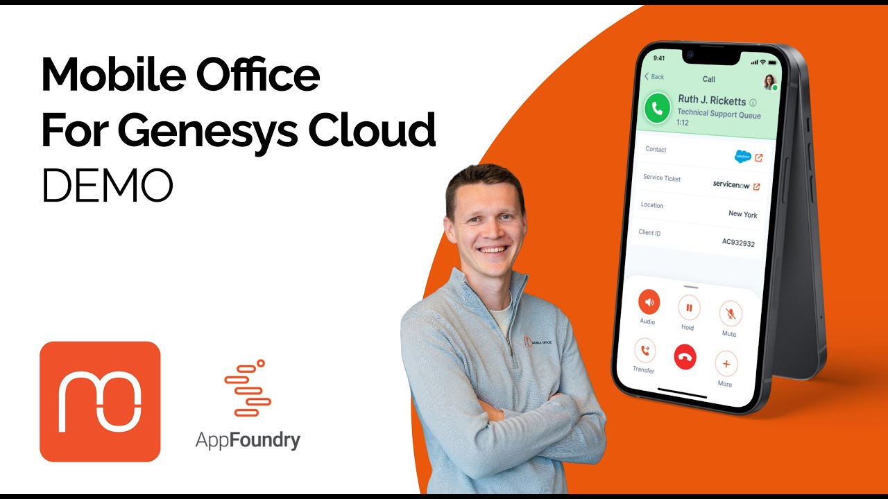 Mobile Office - Mobile App for Genesys Cloud (Demo)