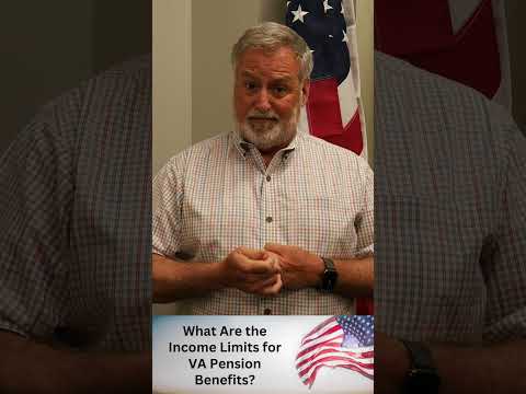 What Are the Income Limits for VA Pension Benefits? #vabenefits #veterans
