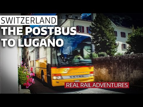 The PostBus to Lugano