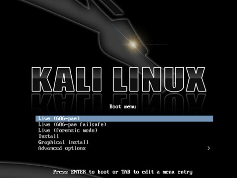 Kali Linux Live (Bootable USB Drive)