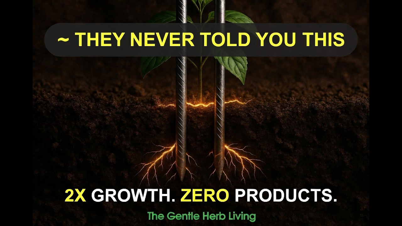 Two Metals in the Soil = Double the Plant Growth The 'Earth Battery' Method