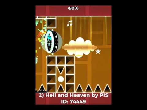 3 Easy Medium Demons in Geometry Dash! #geometrydash #freedemon #shorts