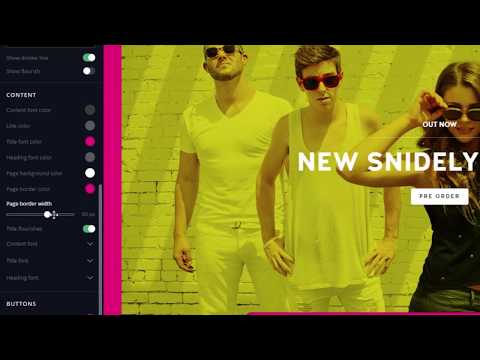 Musician Website Theme: Resonance