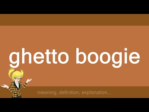 ghetto boogie