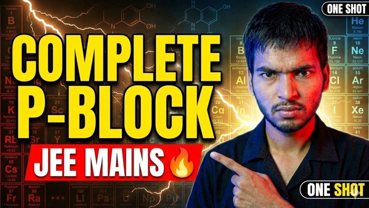 Complete P block for JEE Mains | +8 marks