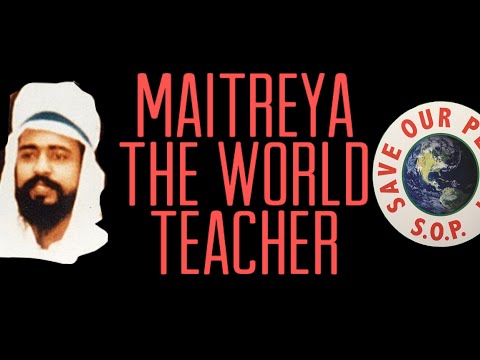 Maitreya, The World Teacher, will herald the New Time.