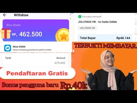 KM JG PASTI DAPAT 40RB CUMA DAFTAR&MASUKAN KODE REFRAL DPAT BONUS PENGGUNA BARU BSA DI TARIK KE DANA
