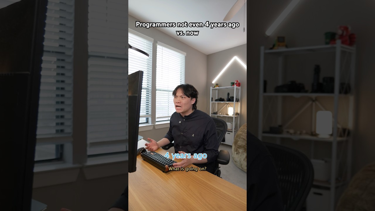 We really live in a different time now #coding #programming #softwareengineer #programmer #code #ai
