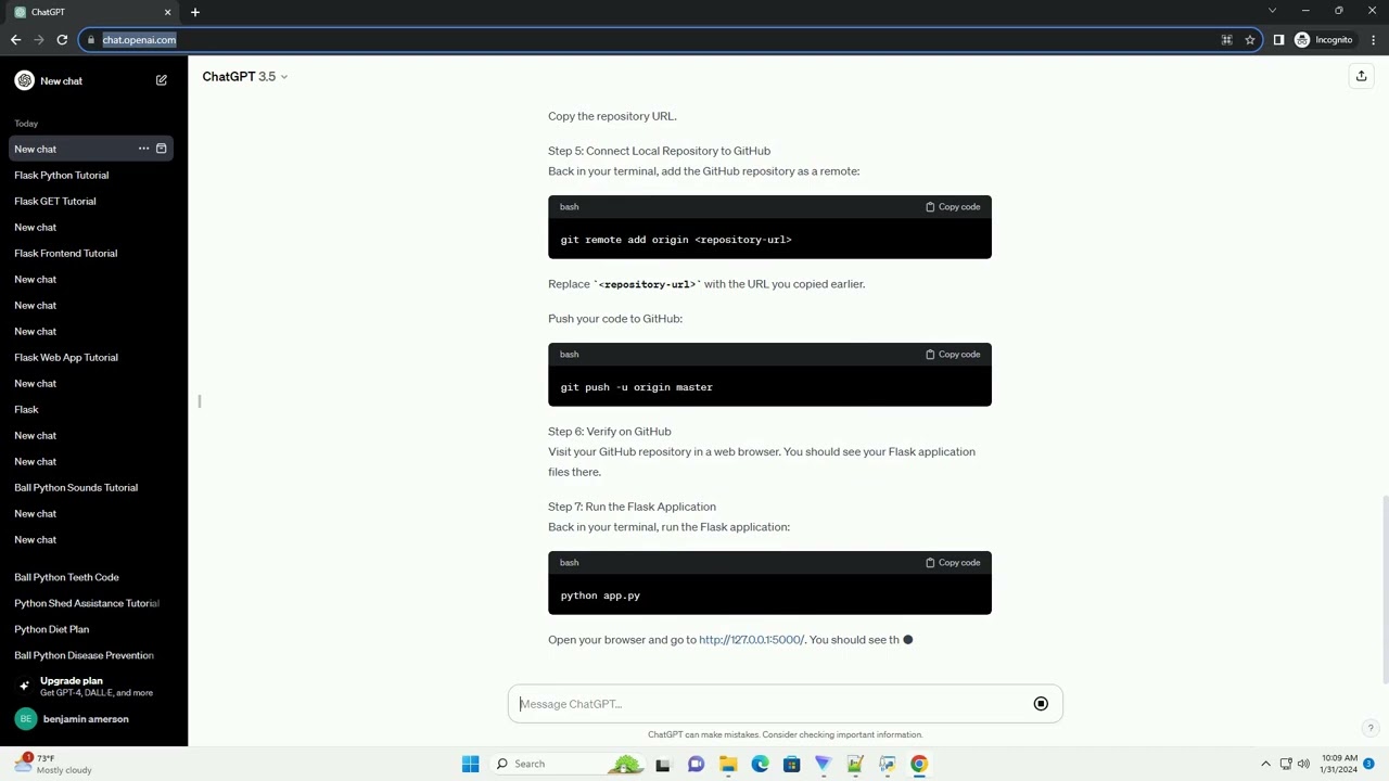 flask python github