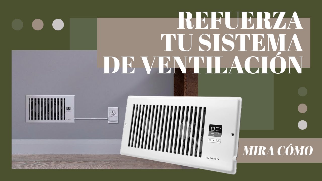 ¡Ventilación de calefacción y aire acondicionado! #DIY