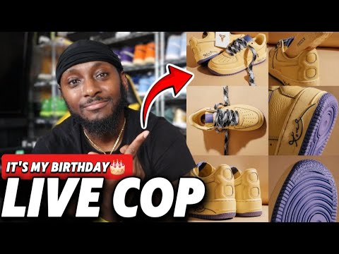 LIVE COP on My BIRTHDAY! 🎂 Nike Kobe AF1 “Soft Yellow”– Will I Hit?!