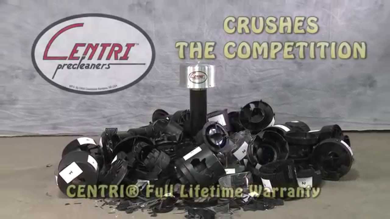 Centri vs Plastic precleaner 3