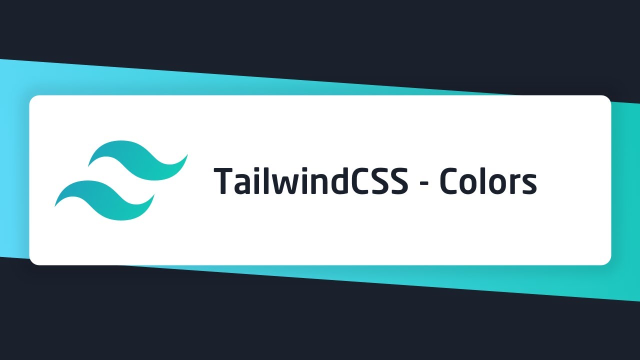 TailwindCSS - Color system