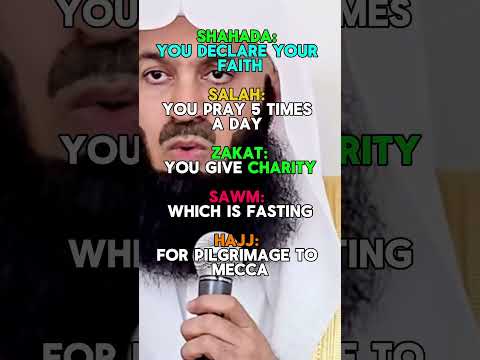 what are the 5 pillars of Islam #islam #muslim #fypyoutube