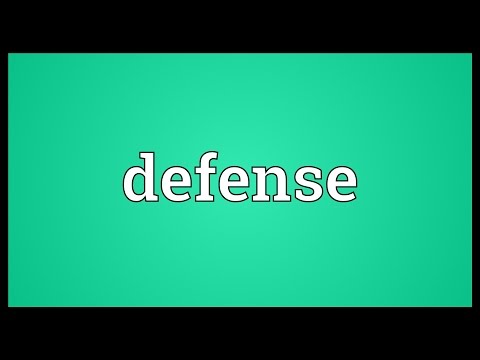 Defense Meaning