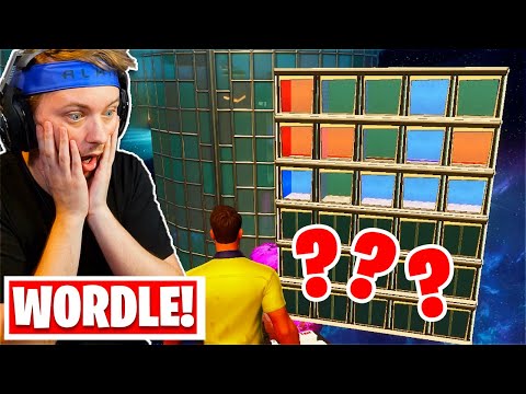 WORDLE in FORTNITE!