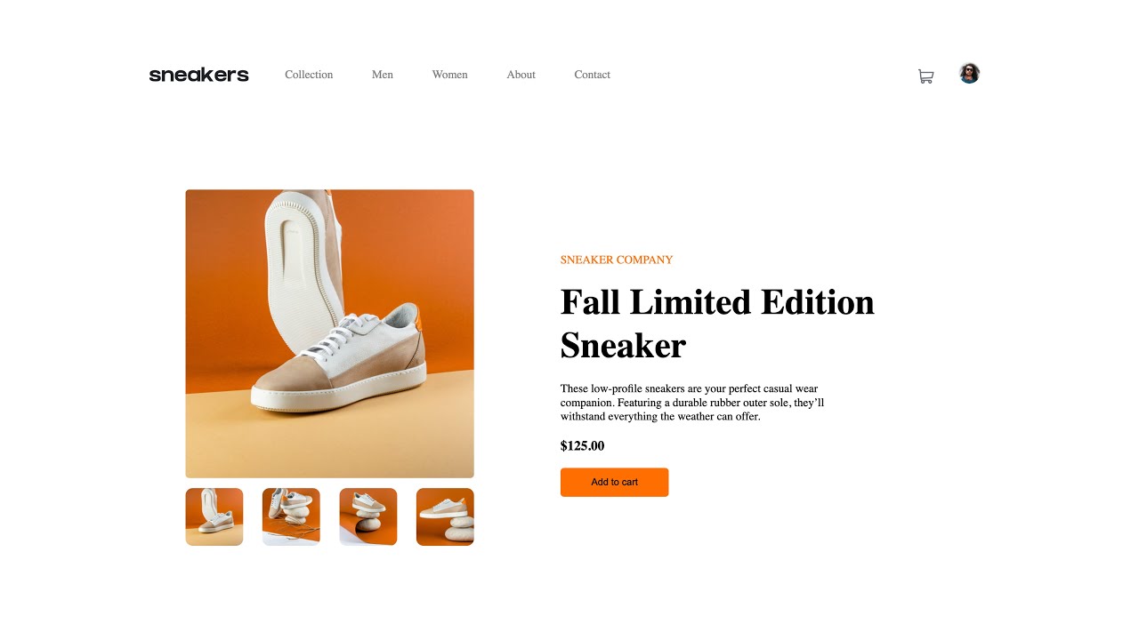 How To Make E-Commerce Product Page | Website Design Using HTML & CSS