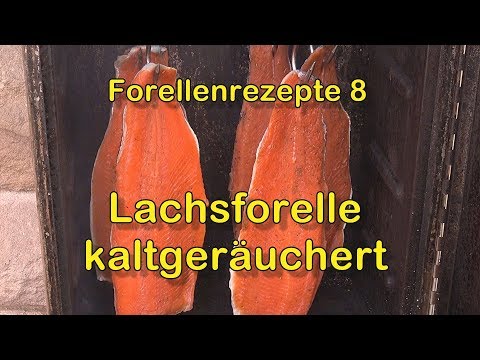 Forellenrezepte 8 - Kaltgeräucherte Lachsforelle
